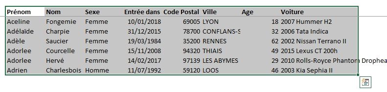 Cellules Visibles Comment Les Sélectionner Et Uniquement Celles Ci Sur Excel Excel Formation
