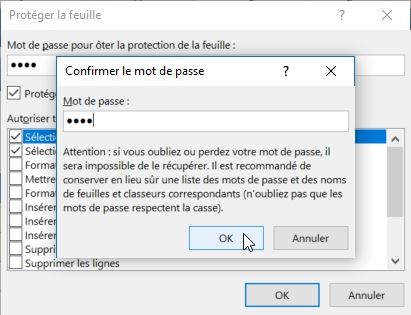 Comment empêcher la suppression ou la modification des cellules sur ...
