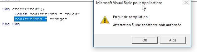 Focus Sur Les Variables En Vba 05 Formation Excel Vba Complete Excel Formation