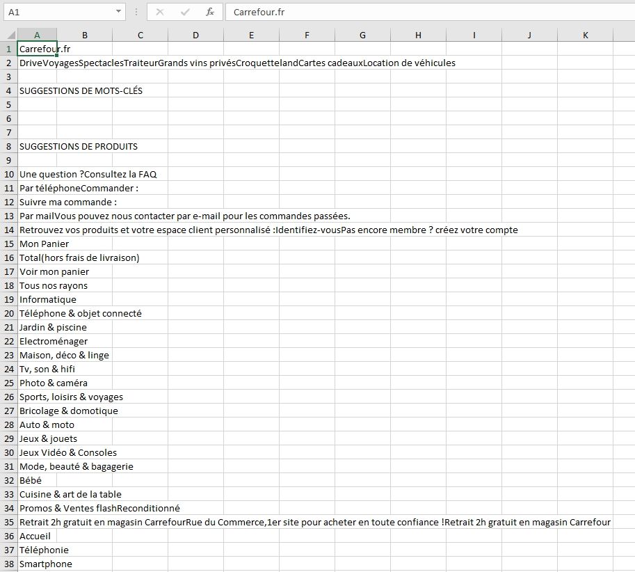 Comment Récupérer Des Informations Depuis Internet Sur Excel Et Sans Macro Vba Et Créer Un