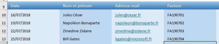 Comment contrôler les données saisies dans un tableau sans macro VBA ...