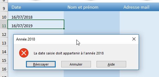 Comment Contrôler Les Données Saisies Dans Un Tableau Sans Macro Vba