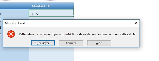 Comment Contrôler Les Données Saisies Dans Un Tableau Sans Macro Vba