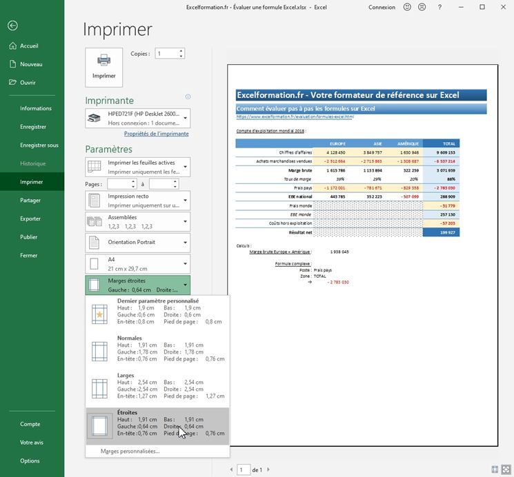 Comment convertir un fichier Excel en PDF Excel2pdf - Excel formation