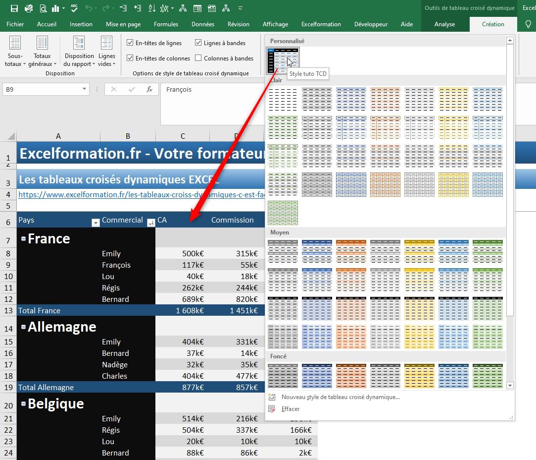 Les tableaux croisés dynamiques, c’est facile ! - Excel formation