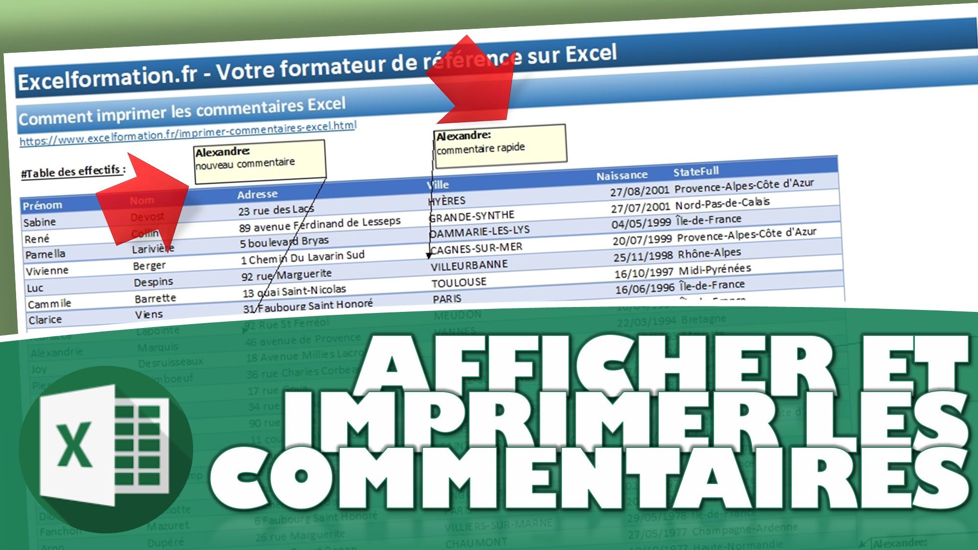COMMENT AFFICHER ET IMPRIMER TOUS LES COMMENTAIRES D’UNE FEUILLE SUR ...