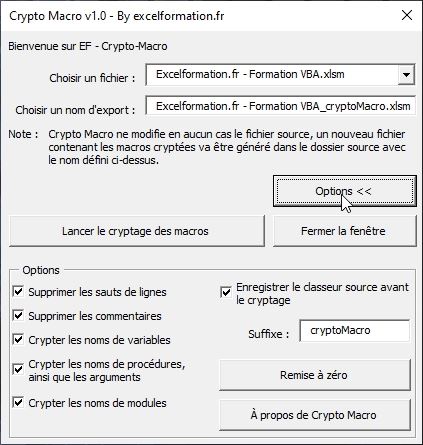 AVEC CRYPTO MACRO, PROTÉGEZ EFFICACEMENT VOS MACROS VBA SUR EXCEL - Excel formation