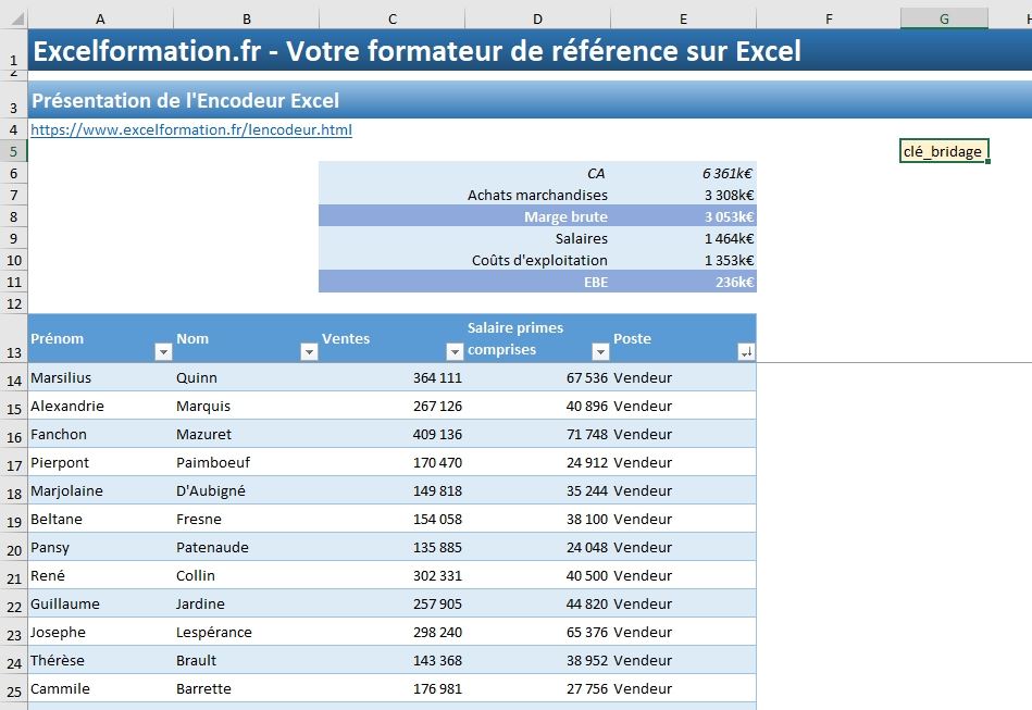 L’ENCODEUR, OU COMMENT PROTÉGER LE CONTENU DE VOS CELLULES EXCEL ...