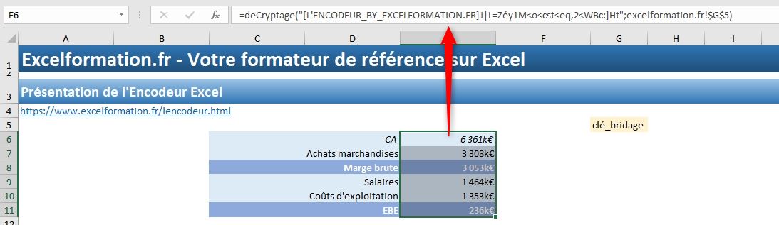 L’ENCODEUR, OU COMMENT PROTÉGER LE CONTENU DE VOS CELLULES EXCEL ...