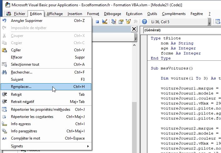 Créons Nos Propres Types De Variables En Vba 11 Formation Excel Vba