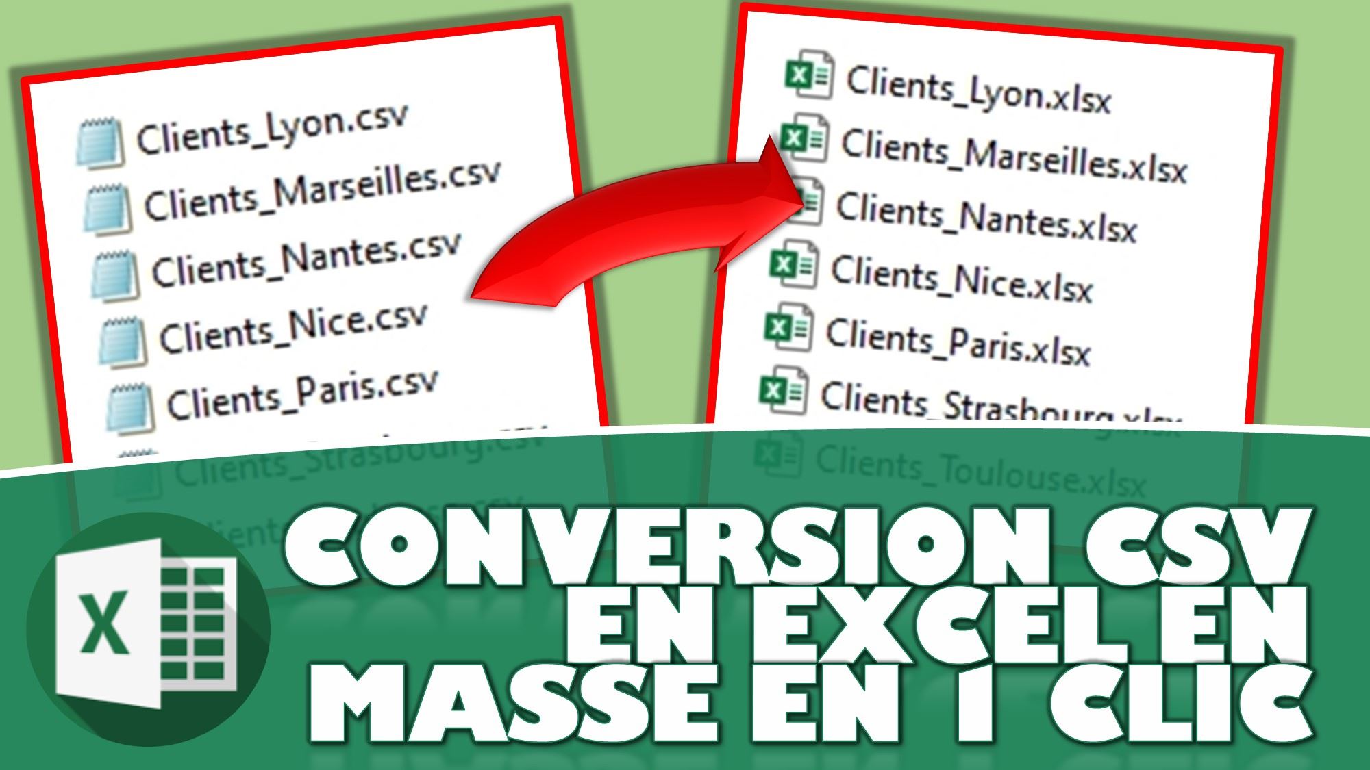 Comment Convertir Des Csv En Fichier Excel En Masse Tous Les Fichiers Dun Répertoire Avec Vba