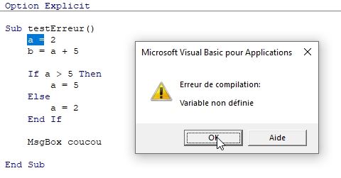 Comprendre et corriger les erreurs de VBA [#29 FORMATION EXCEL VBA COMPLETE] - Excel formation