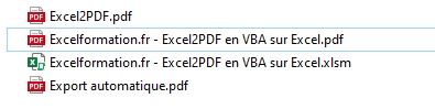 Comment convertir un fichier Excel en PDF Excel2pdf - Excel formation