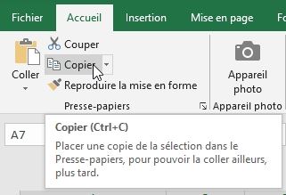 Les bases du copier-coller sur Excel - Excel formation