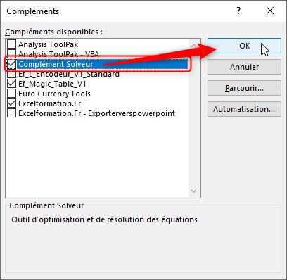 Comment utiliser le solveur d’Excel ? - Excel formation