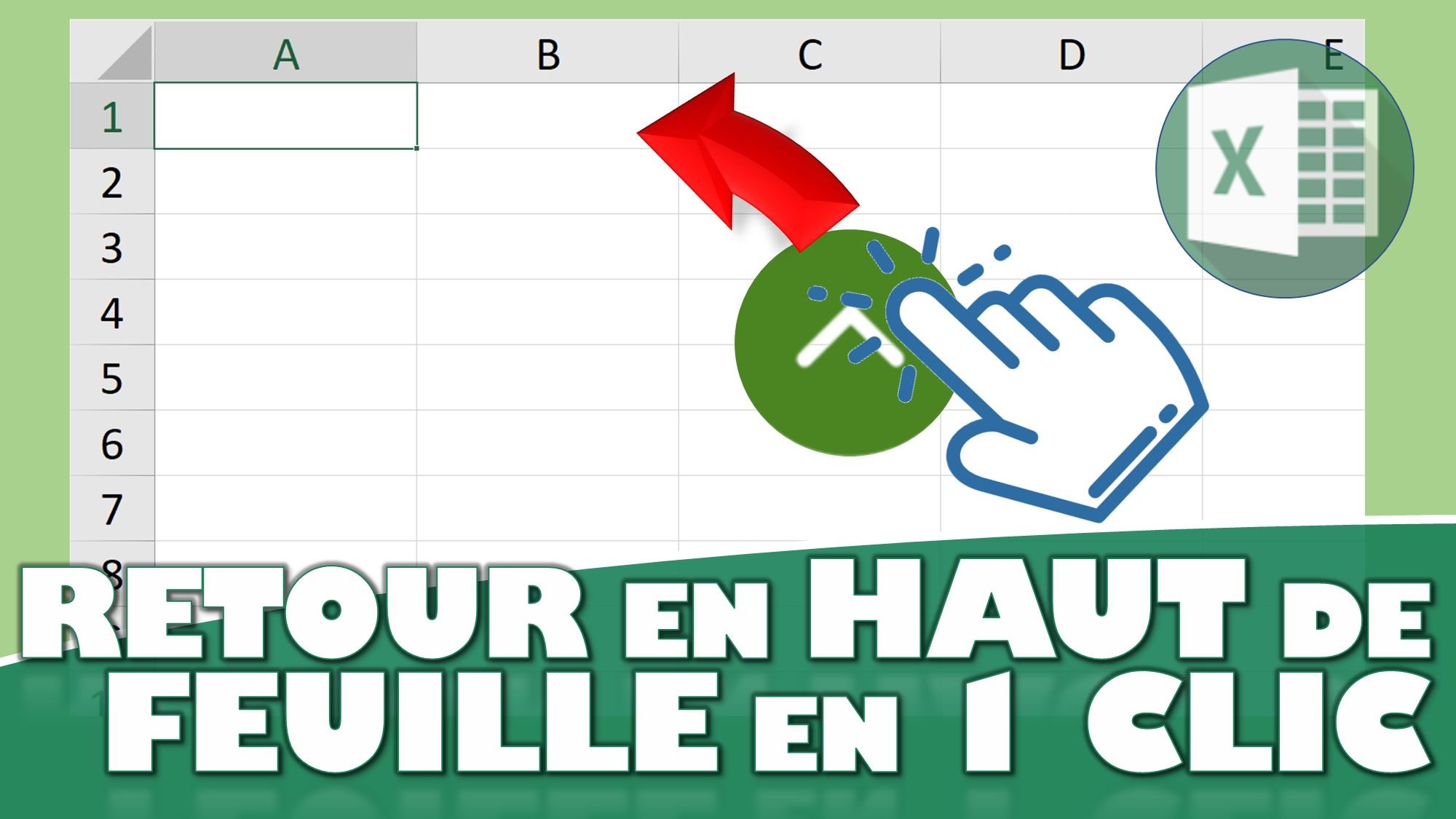 Comment insérer un bouton pour remonter tout en haut d’une feuille de ...