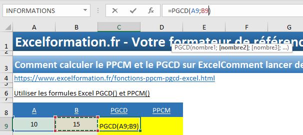 Comment calculer le PGCD et le PPCM (« Plus Grand Commun Diviseur » et ...