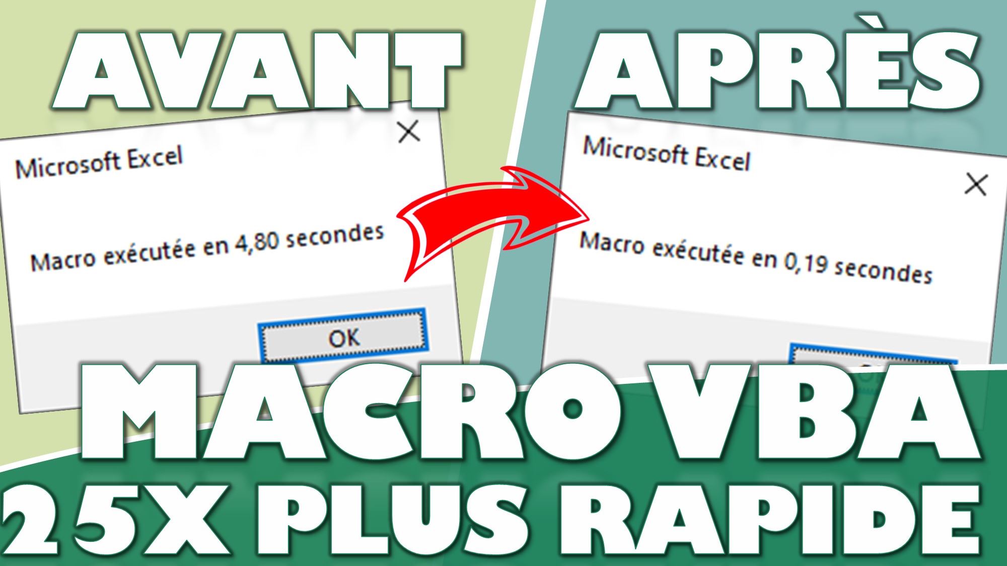 Comment Accélérer Vos Macros Vba Sur Excel Jusque 25x Plus Rapide
