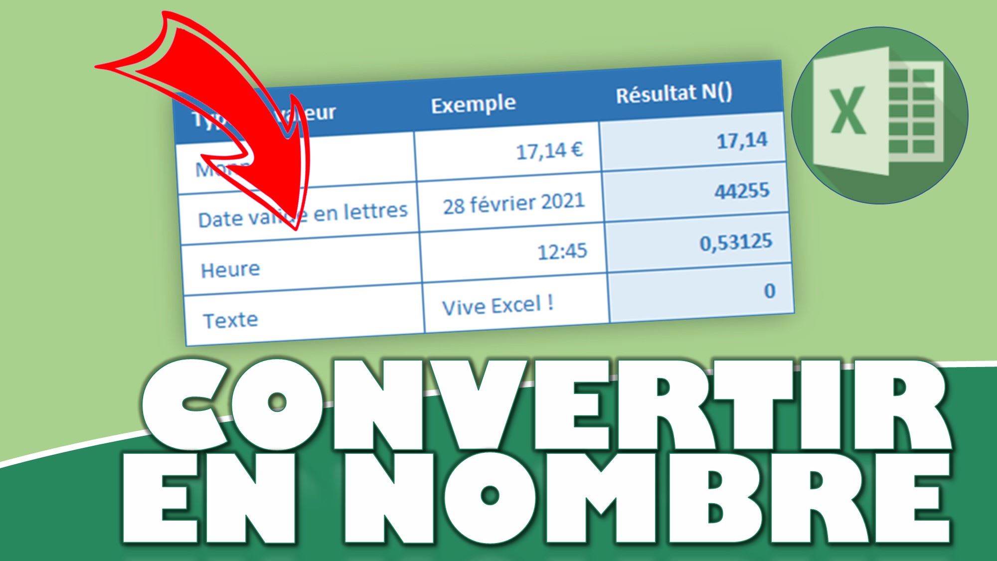 Découvrir 72 Imagen Transformer Formule En Valeur Excel Fr