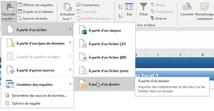 Comment lister les fichiers enregistrés dans un dossier et ses sous-dossiers sans VBA sur Excel ...