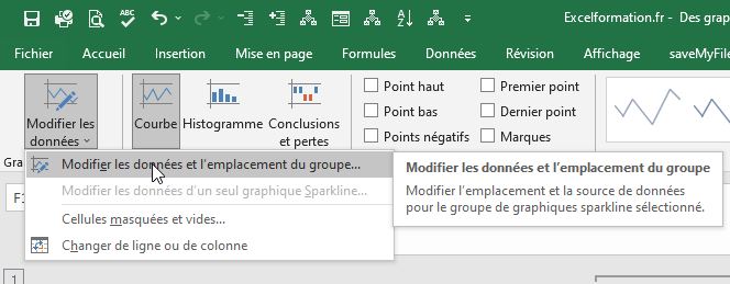 Comment créer un graphique dans une cellule sur Excel (Découvrons les ...