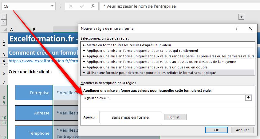 Comment Créer Un Formulaire Vba Sans Userform La Méthode Facile Sur Excel Excel Formation