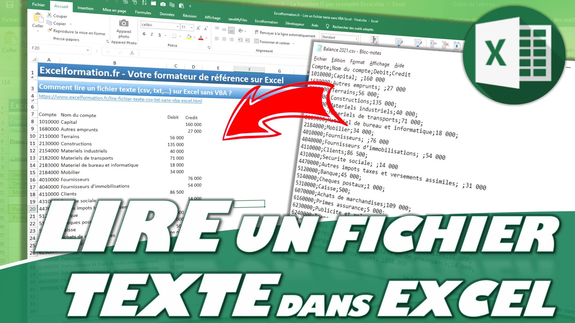 Comment Lire Un Fichier Externe Depuis Un Classeur Sans Vba Excel Excel Formation