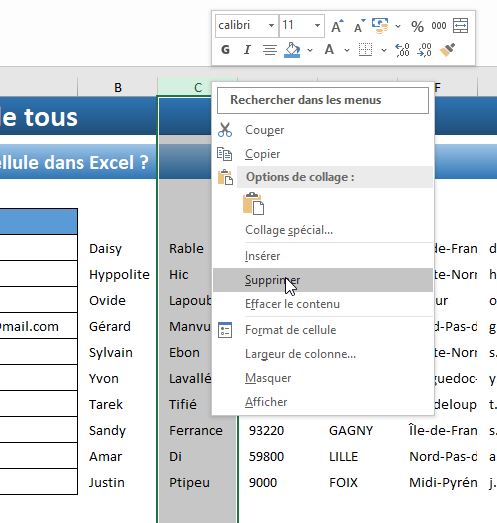 Comment extraire un mot situé à la n-ième position d'une cellule dans Excel ? - Excel formation
