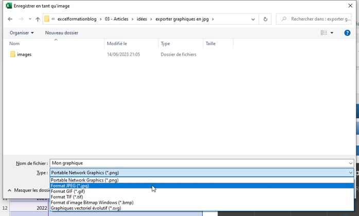 Comment exporter un ou plusieurs graphiques dans un fichier PDF (ou JPG) avec Excel ? - Excel ...
