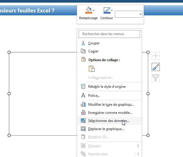 Comment créer un graphique à partir de plusieurs feuilles de calcul dans Excel ? - Excel formation