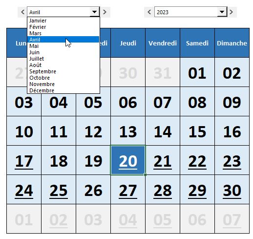 Simplifiez votre planification avec « xlCalendrier by excelformation ...