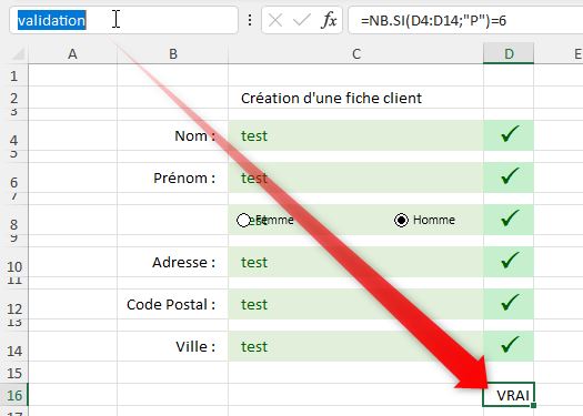 Comment Créer Un Formulaire Dynamique Et Sécurisé Sur Excel Sans Saisir De Code Vba Excel