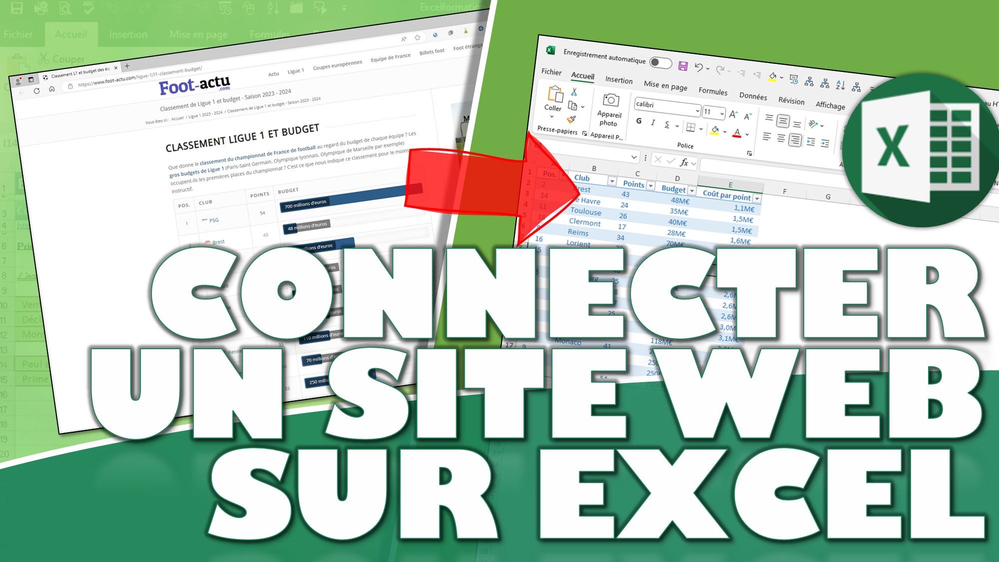 Comment connecter Excel sur Internet, sans VBA ? - Excel formation